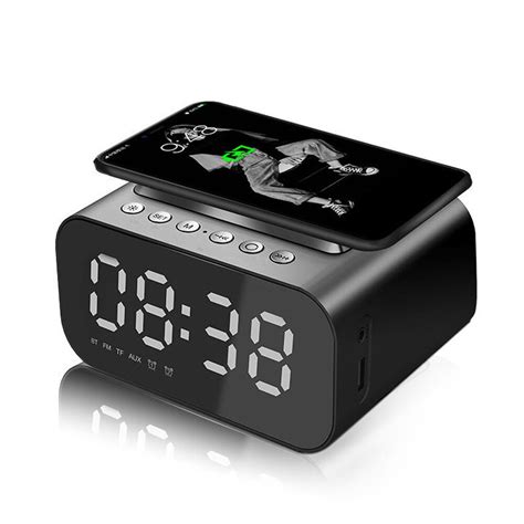 Digital Alarm Clock Home Digital Clocks Radio Blue Grandado