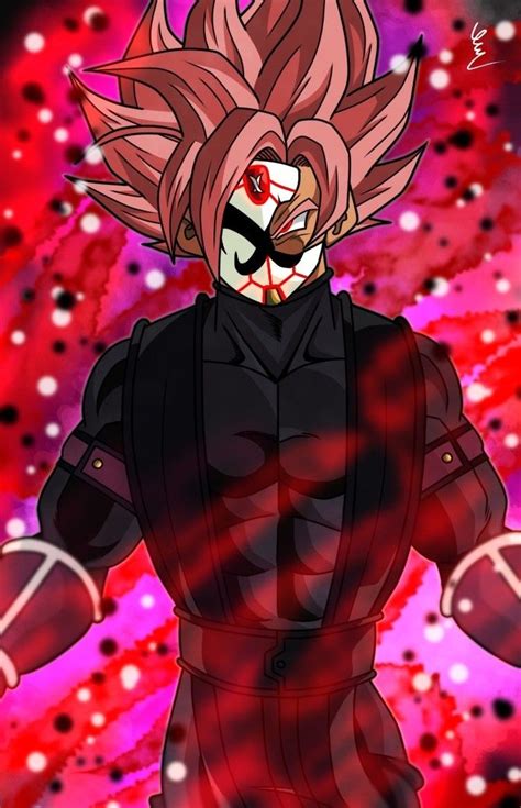 Goku Black Ssj Rose Crimson Masked Saiyan
