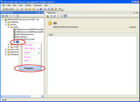 Password User Sa Microsoft Sql Server