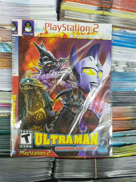 Kaset Game Ps2 Ultraman Fighting Evolution 2 Lengkap Dan Bergaransi