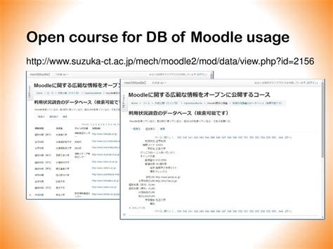 The Use Situation And Issues Of Moodle In Japan Ppt Download