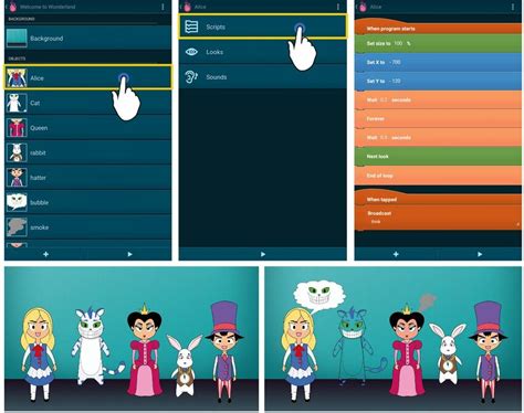 Pocket Code Alice Themed Program Download Scientific Diagram