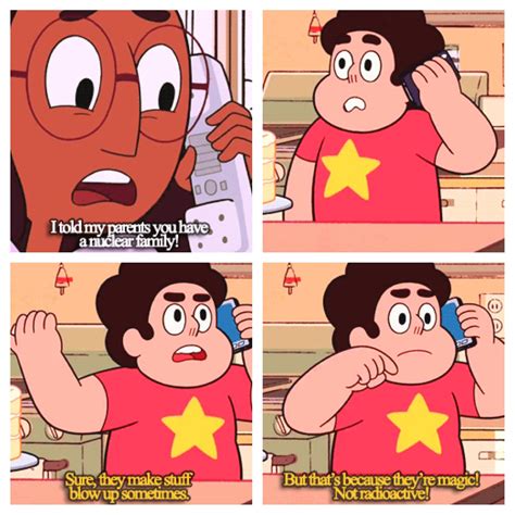 Steven Doesn T Know What Connie Meant Steven Universe Funny Steven Universe Fanart Steven