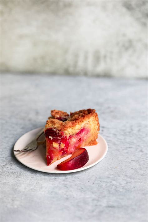 Simple Fresh Plum Cake Without Rum Belula