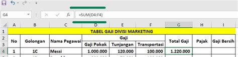 Fungsi IF Pada Excel Contoh Soal Tes Excel Yang Sering Muncul