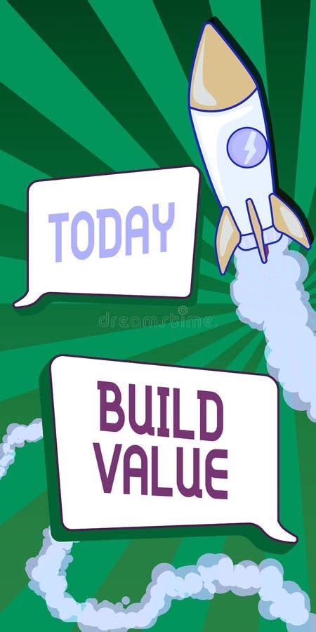 Writing Displaying Text Build Value Business Showcase Efficient Enough
