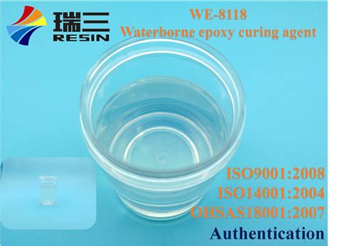 We 8118 High Adhesion Waterborne Epoxy Curing Agent For Printing Ink Coating And Epoxy Resin