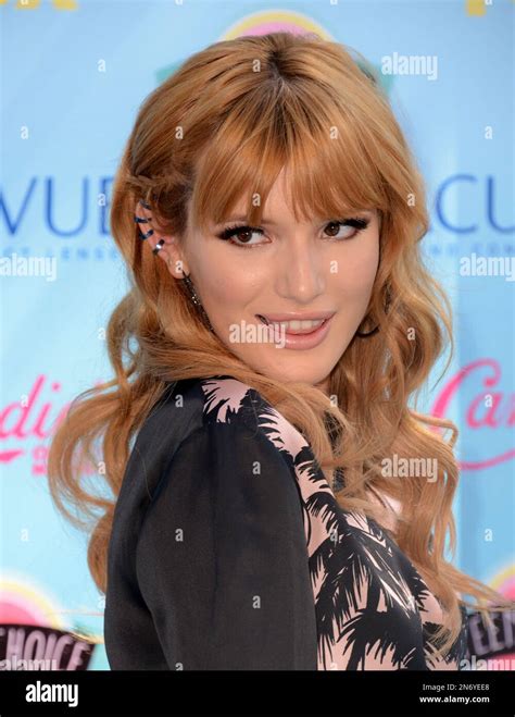 Bella Thorne Arrives At The Teen Choice Awards At The Gibson