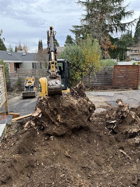 Stump Removal Mikes Hauling And Tractor Work