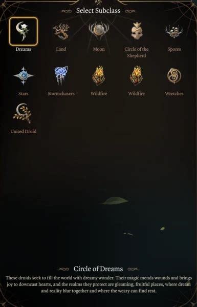 Plus Subclasses Previewer At Baldurs Gate 3 Nexus Mods And Community