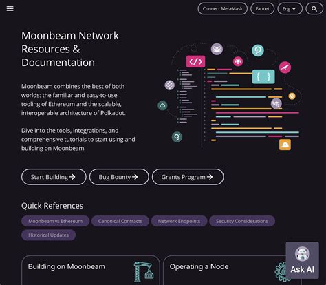 🤩 Were Proud To Unveil A Fresh New Look And Features For Moonbeam Docs