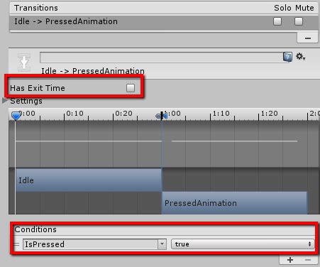 Unity Animation On Button Click Returns To Idle Animation Stack Overflow