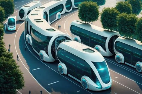 Autonomous City Transport System With Network Of Self Driving Vehicles