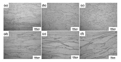 Microstructures Of Tb15 Titanium Alloy At Different Deformation Download Scientific Diagram