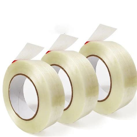 Synthetic 100mic Strapping Reinforced Unidirectional Filament Tape