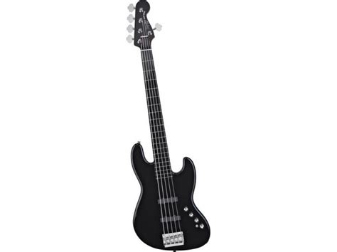 Squier By Fender Deluxe Jazz Bass® V Active 5 String Ebonol