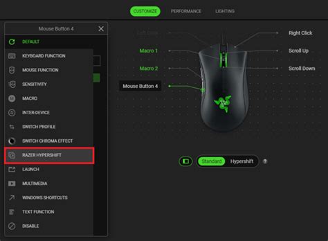 How To Activate The Razer Hypershift On A Razer Mouse