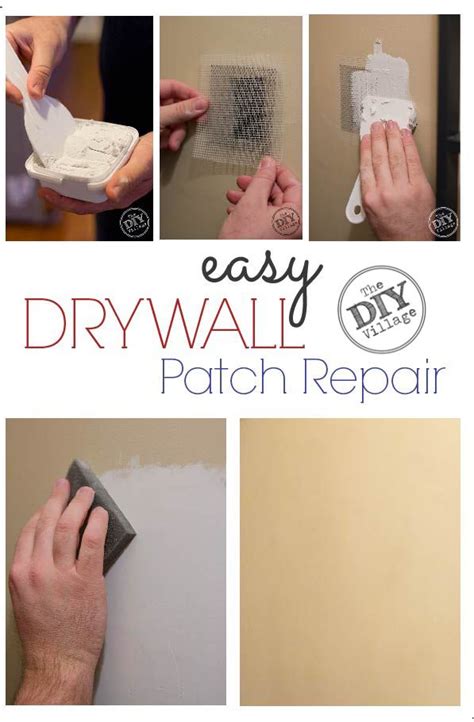 Drywall Patch Repair The Easy Way Artofit