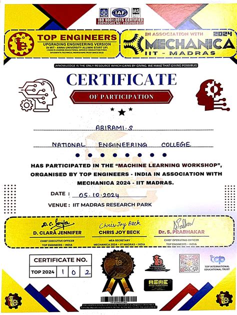 Abirami S On Linkedin Machinelearning Iitmadrasresearchpark