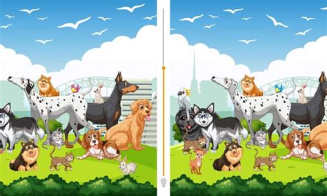 Visual Differences Test Can You Spot The 10 Differences In Less Than 60 Seconds Intelligent