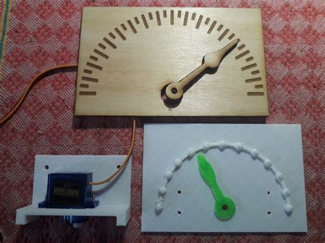 Servo Panel Meter Arduino By Boda Download Free Stl Model