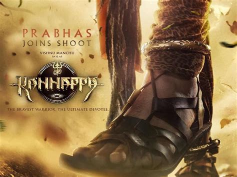 Prabhas Starts Shooting For Vishnu Manchus Kannappa
