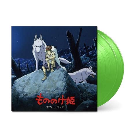 Vinyl Joe Hisaishi Princess Mononoke Soundtrack 2lpclear Light