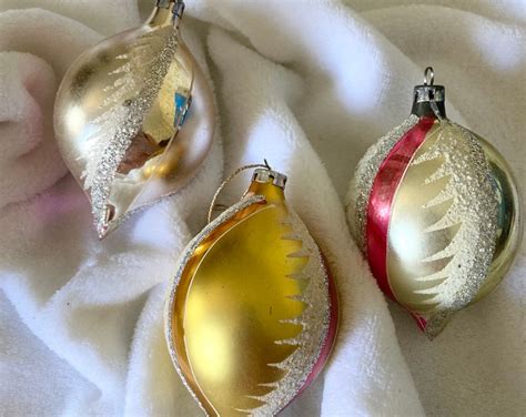Reflector European Vintage Glass Christmas Ornaments Etsy