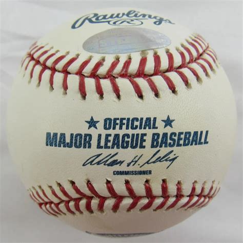 Mariano Rivera Signed Oml Yankee Stadium Logo Baseball Steiner