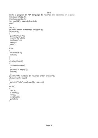 Bcsl 033 Data And File Structures Lab S5 3 PDF