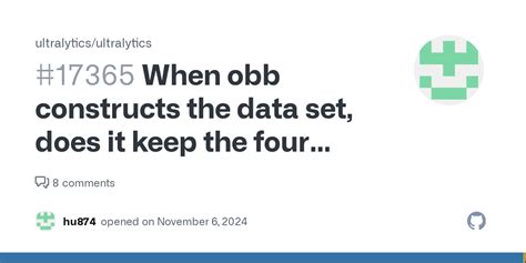 When Obb Constructs The Data Set Does It Keep The Four Obbx Points As A Rectangle Will It Have