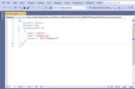 用vsdebug断点调试ffmpeg—ffmpeg调试环境搭建 · Ffmpeg原理