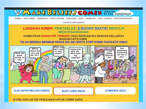 Make Belief Comix For Narrative Writing Pptx