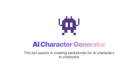AI Character Generator