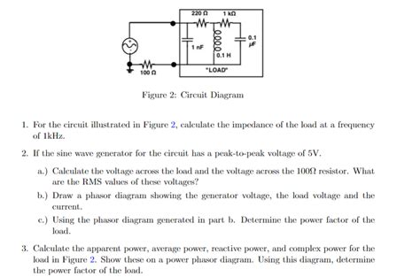 solved figure 2 circuit diagram 1 for the circuit