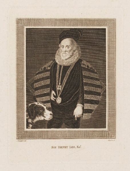 Sir Henry Lee Portrait Print National Portrait Gallery Shop
