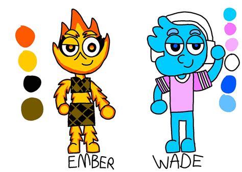 Ember Lumen And Wade Ripple 2024 Version By Alexperryneontoonz On