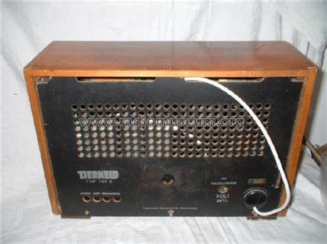 109V Radio Tjerneld Radio AB; Stockholm, build 1943, 2 pictures ...