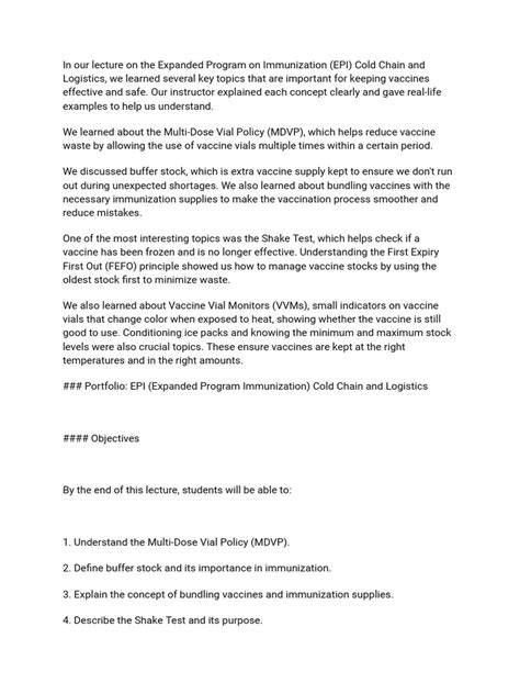Epi Pdf Vaccines Medicine