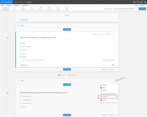 Block Looping Questionpro Help Document Block Looping Questionpro Help Document