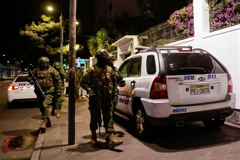 Cuba Respalda A México Tras Irrupción De Su Embajada En Ecuador Grupo