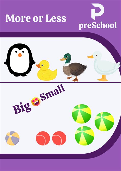 More Or Less Workbook Free Printable Worksheets Download Pdf