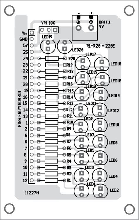 Led Flasher Flash Twenty Leds Using Arduino Full Electronics Project