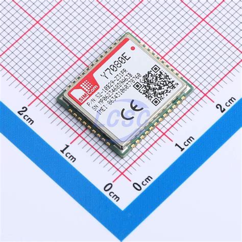Y7080E SIMCom Wireless Solutions GNSS Modules JLCPCB
