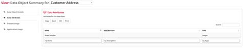 Data Object Summary The Essential Project