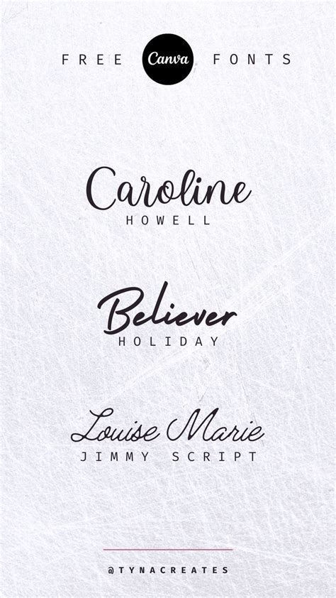 19 Best Canva Cursive Fonts For Scroll Stopping Designs Artofit