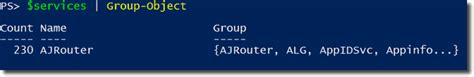 The Powershell Group Object Cmdlet Sysops