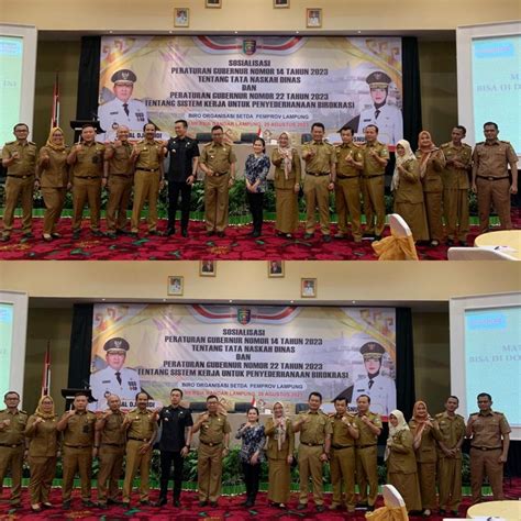 Sosialisasi Peraturan Gubernur Nomor 14 Tahun 2023 Tentang Tata Naskah