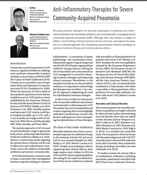 Icu Management And Practice On Linkedin Antibiotics Corticosteroids