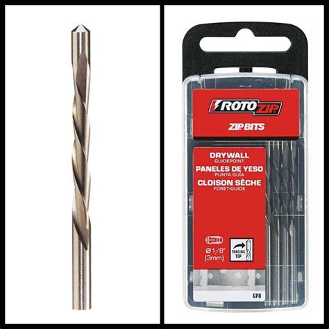 Rotozip Guidepoint Drywall Bit Gp8 Hardwareandtools Online Store